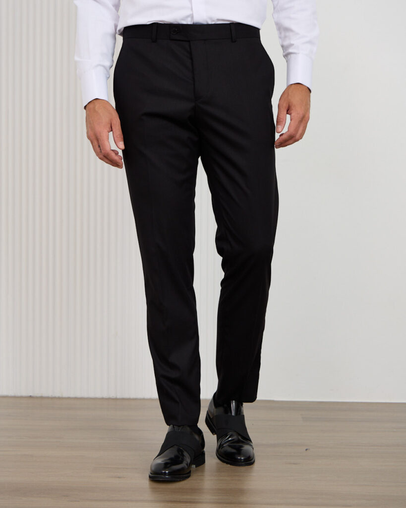 Black Regency Double Breasted Tuxedo