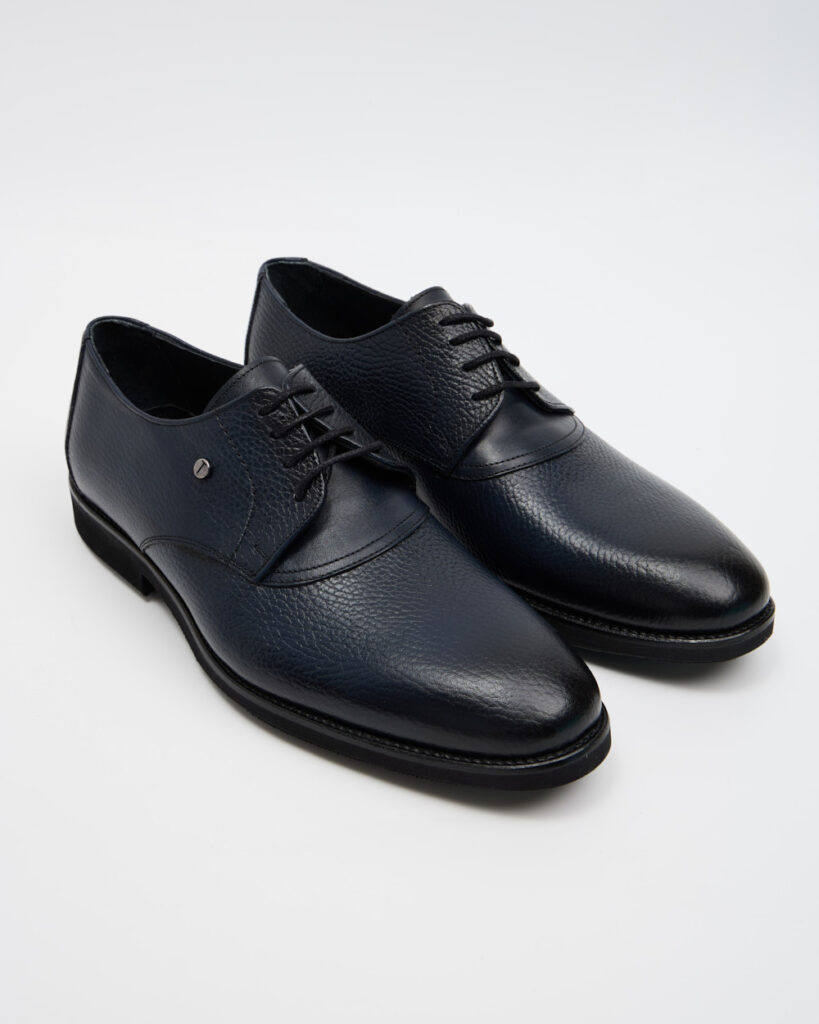 Navy Luxe Path Lace Ups