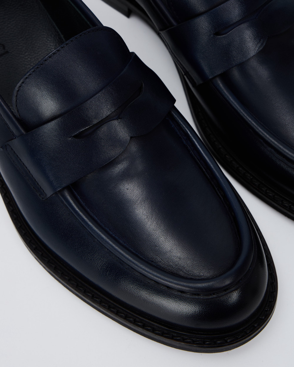 Navy Classic Charm Loafers