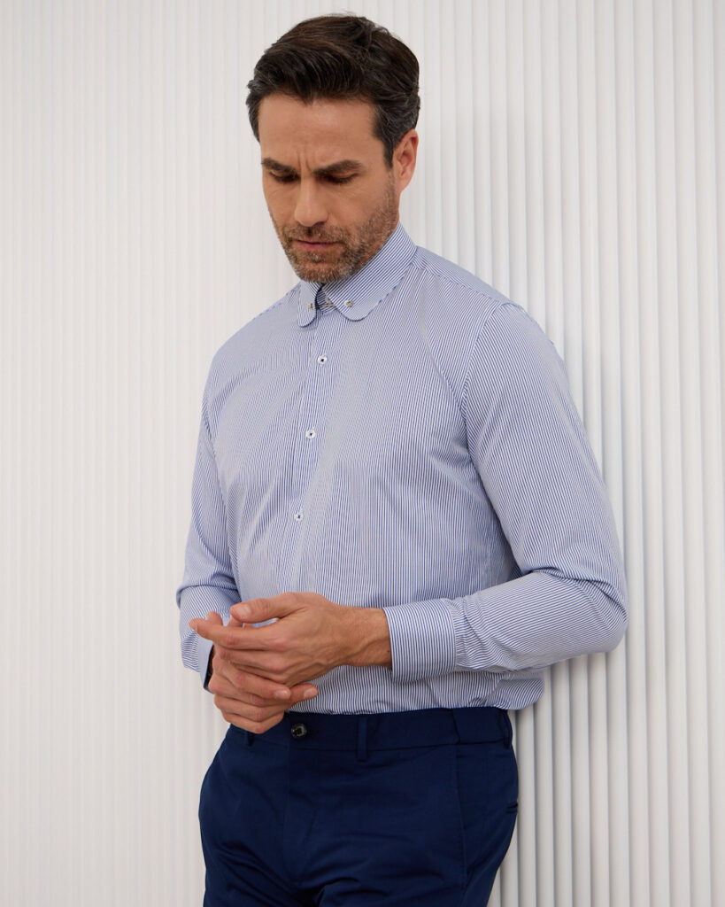 Blue Eminent Elegance Shirt