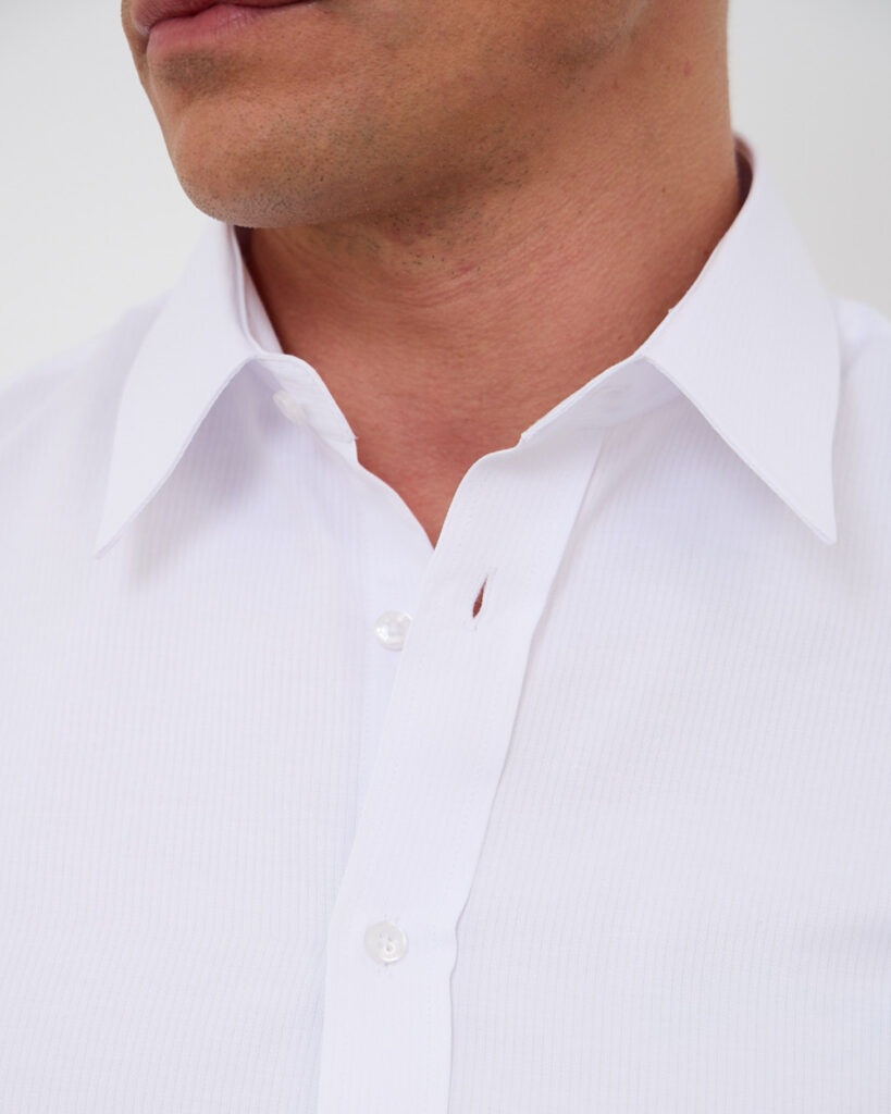 White Prestige Style Shirt