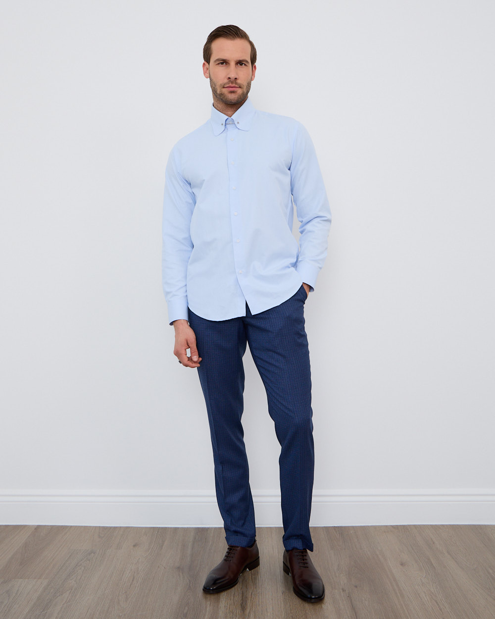 Blue Grandeur Couture Shirt