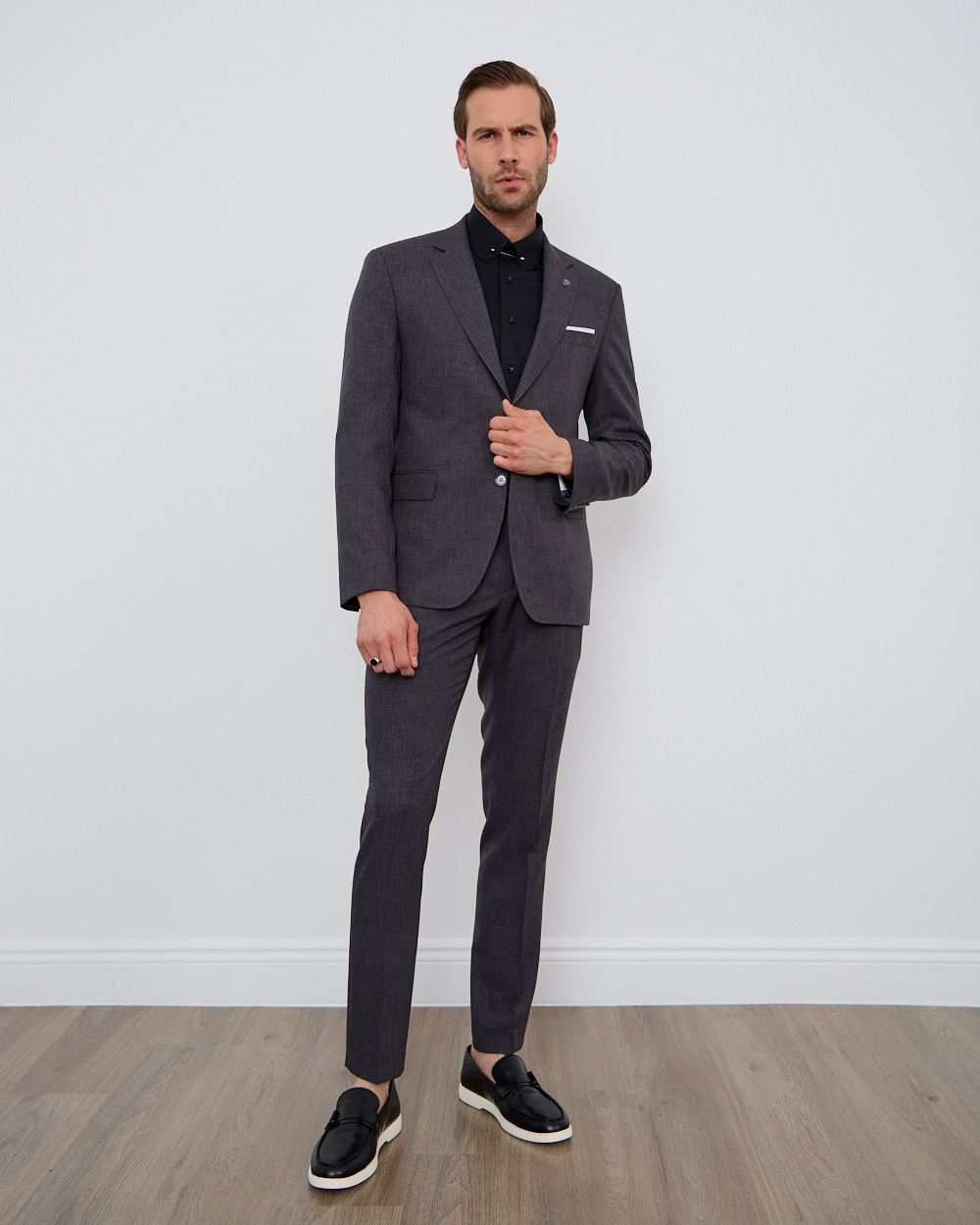 Boardroom Charm Look - Square For Men