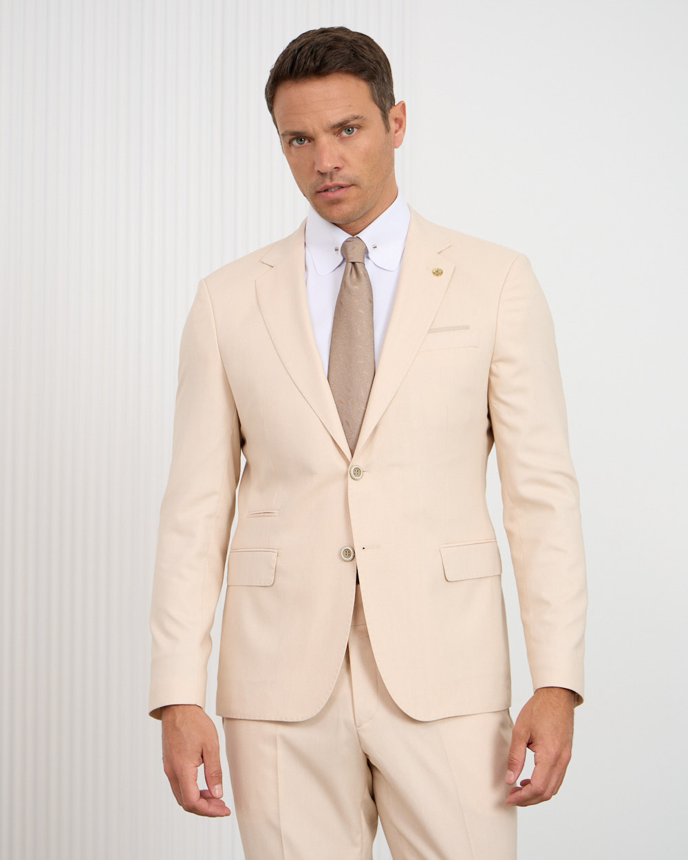 Beige Stoic Strength Suit