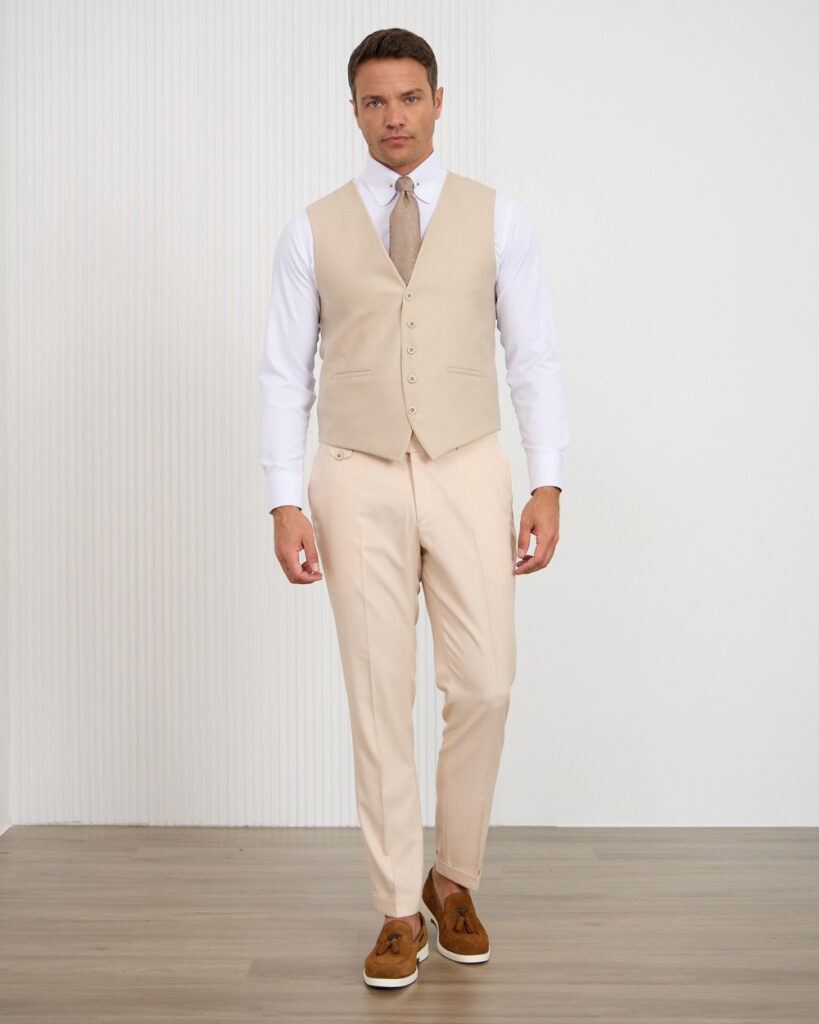 Beige Stoic Strength Suit