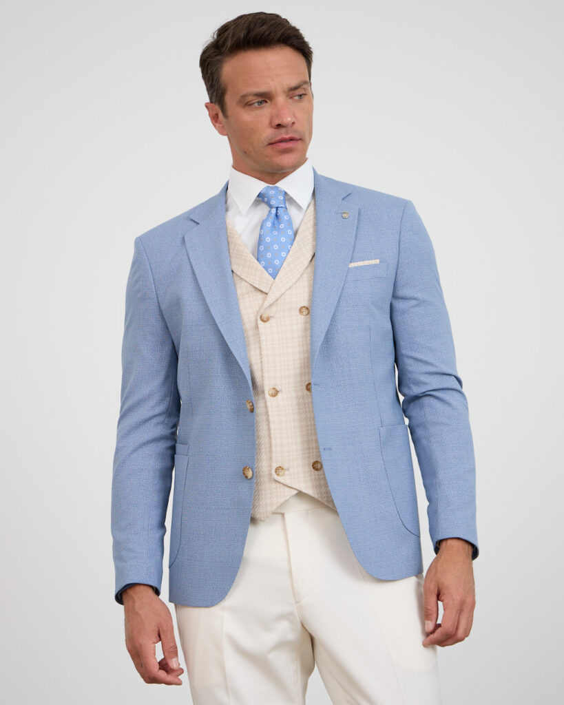 Blue Unmatched Finesse Suit