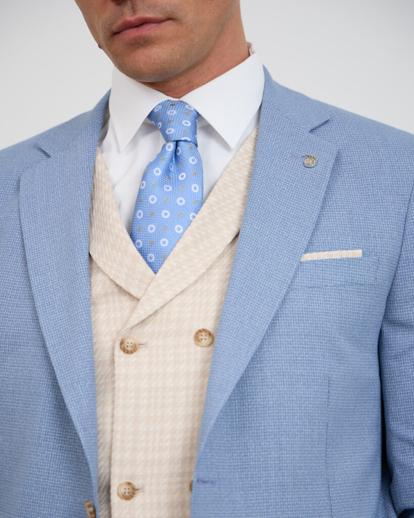 Blue Unmatched Finesse Suit