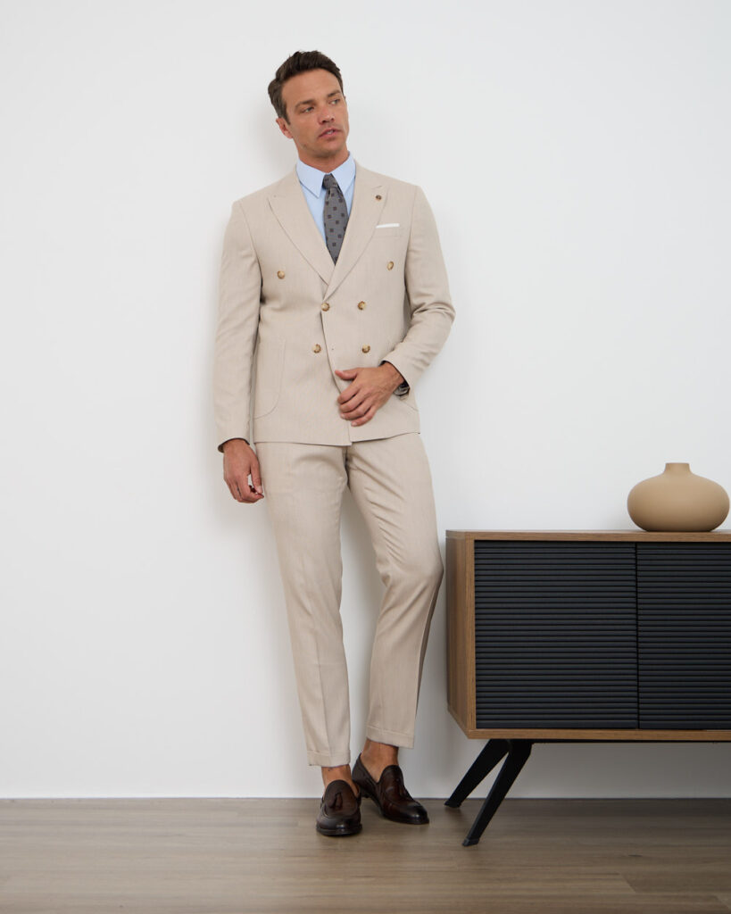 Beige Mythical Majesty Suit