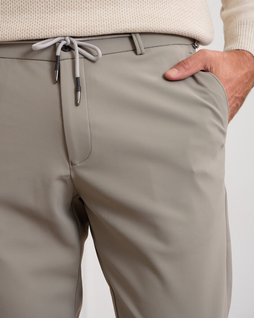 Greige Relaxed Charm Trousers