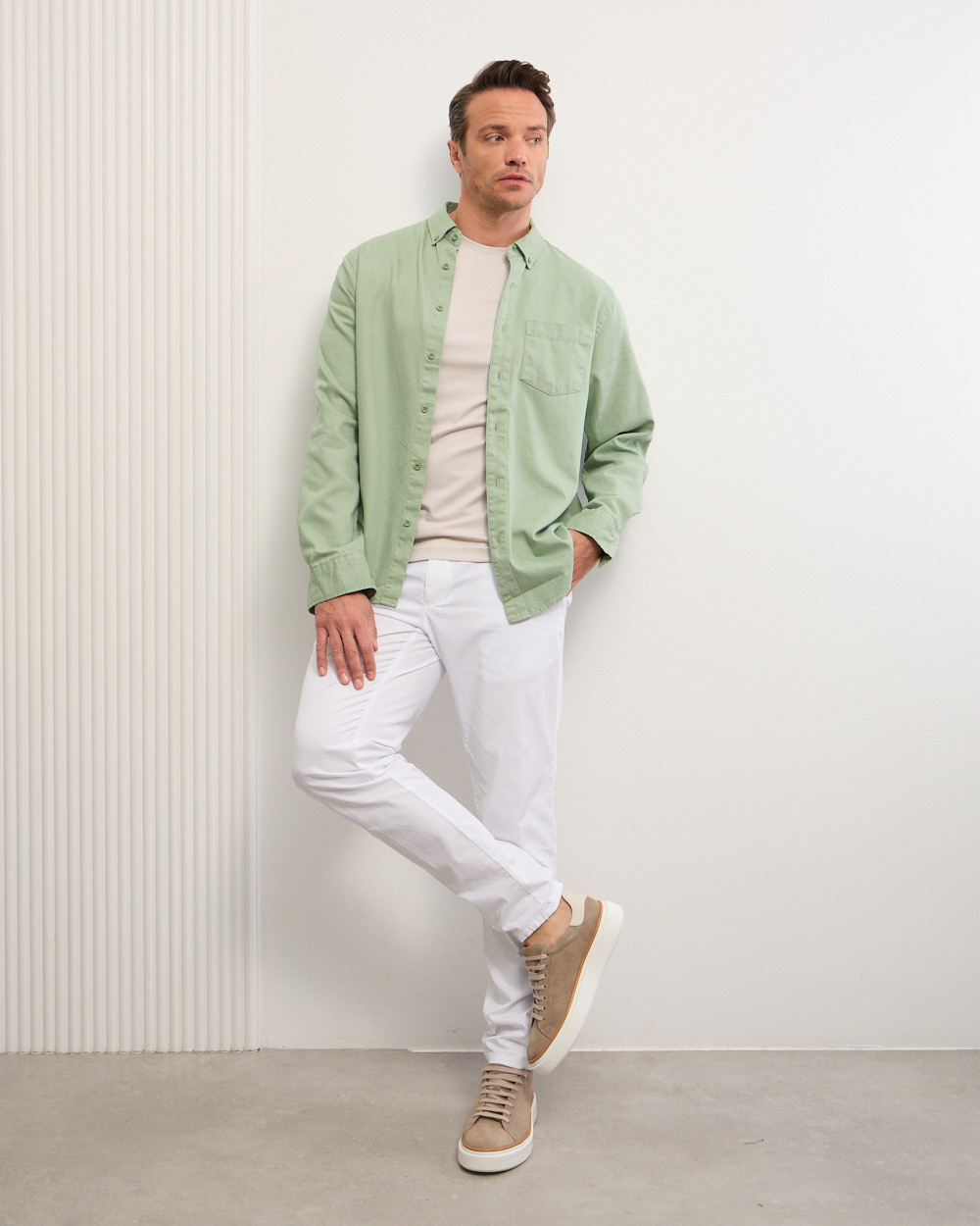 Lakehouse Brunch Look - Square For Men