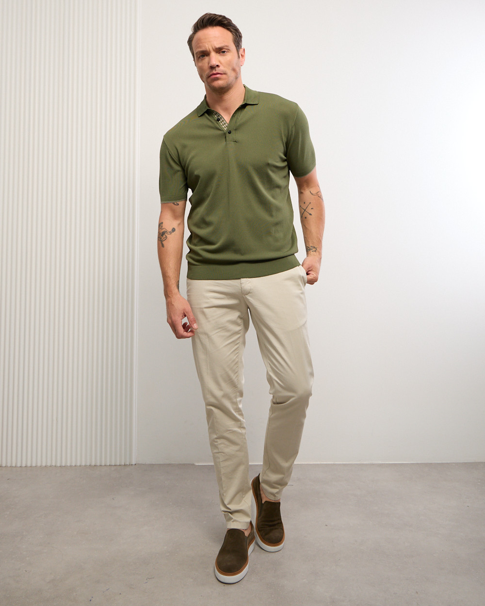 Classic Layer Look - Square For Men