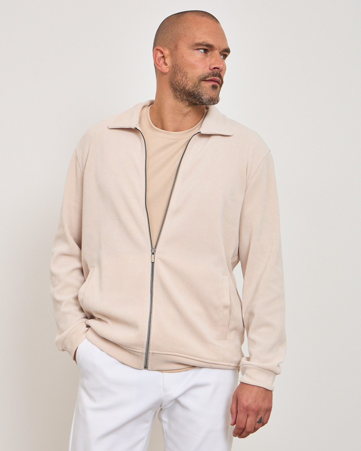 Mocha Corduroy Light Jacket