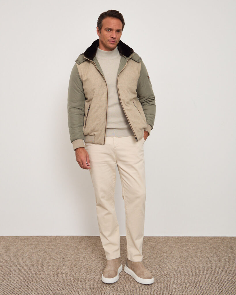 Beige Elevated Craft Jacket